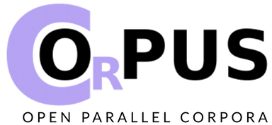 OPUS - Corpora
